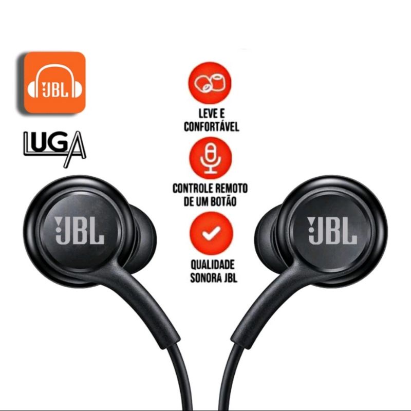 Fone com fio JBL | Shopee Brasil