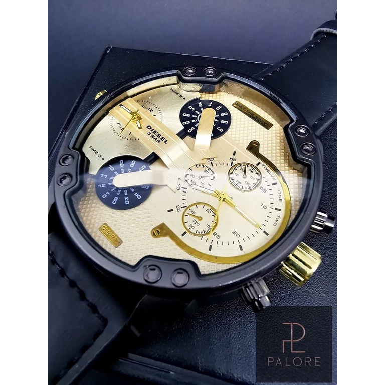 Relógio Diesel 3 Bar de Pulso Masculino Luxuoso Clássico Com Pulseira ...