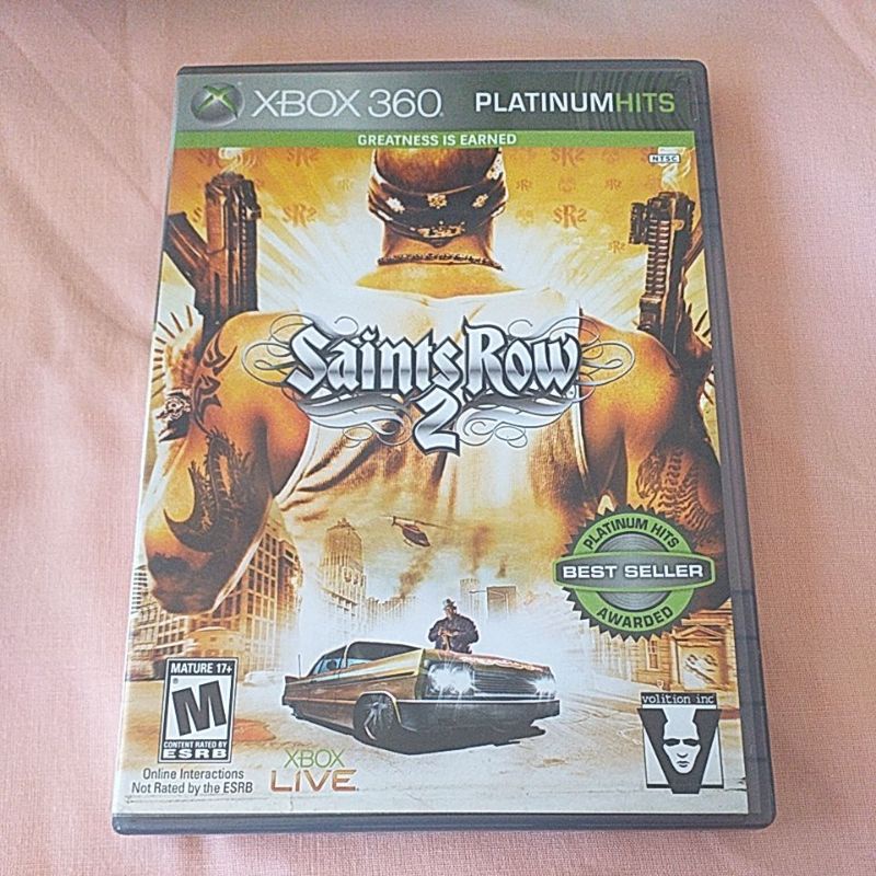 Saints Row 2 Xbox 360 mídia física original | Shopee Brasil