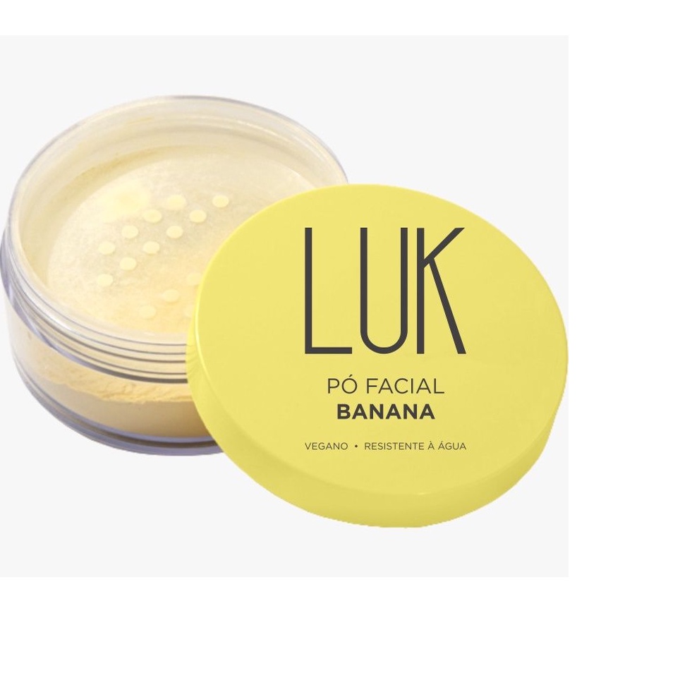 PO FACIAL BANANA - LUK MAKEUP | Shopee Brasil