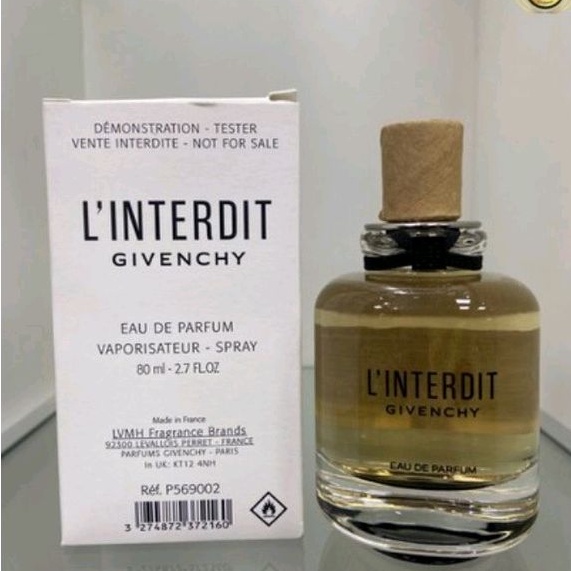 L'Interdit edp 80ml tester original (Linterdit , L interdit) | Shopee ...