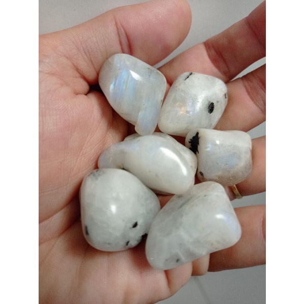 Pedra da Lua Natural Shandra Kanti (Índia) | Shopee Brasil