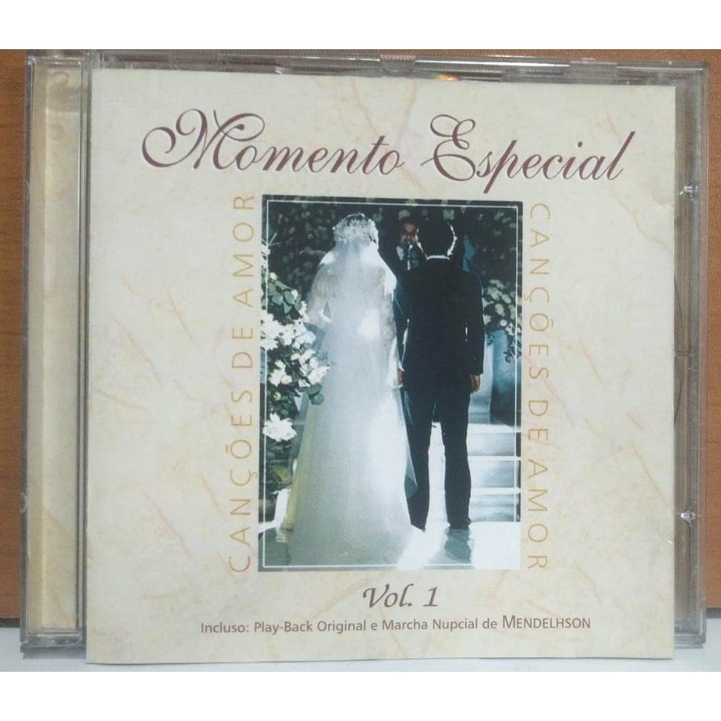 Cd Momento Especial Vol 1 Canções De Amor | Shopee Brasil