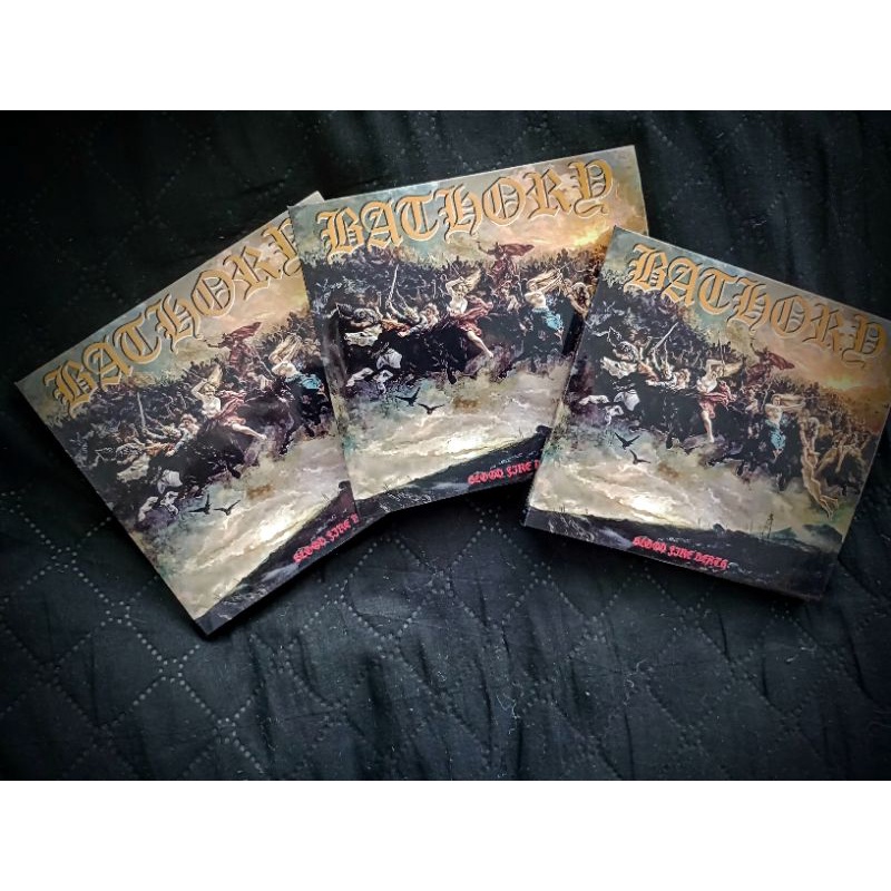 Bathory-(Swe)-Blood Fire Death(Digipack 3 Painéis,Alto Relevo+Card ...