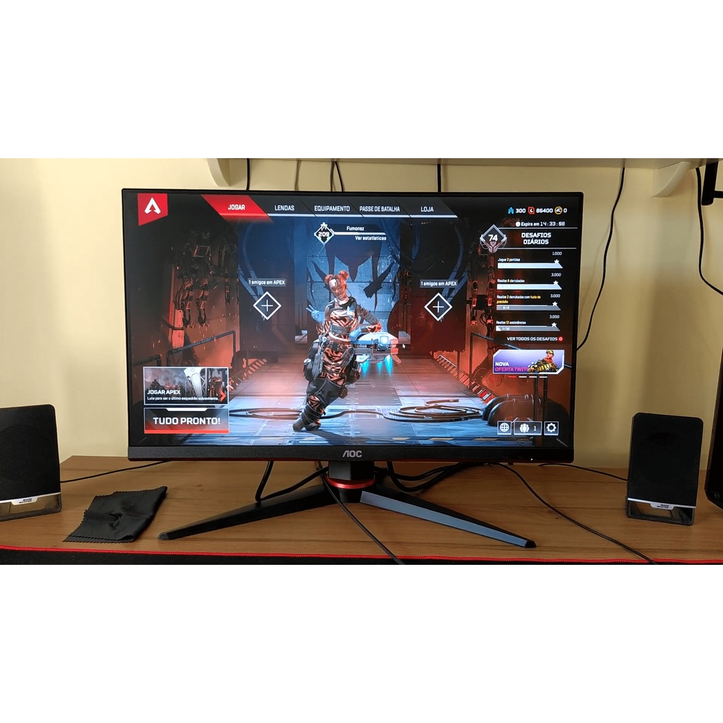Monitor Gamer Aoc Hero 27 Full Hd 144hz 1ms | Shopee Brasil