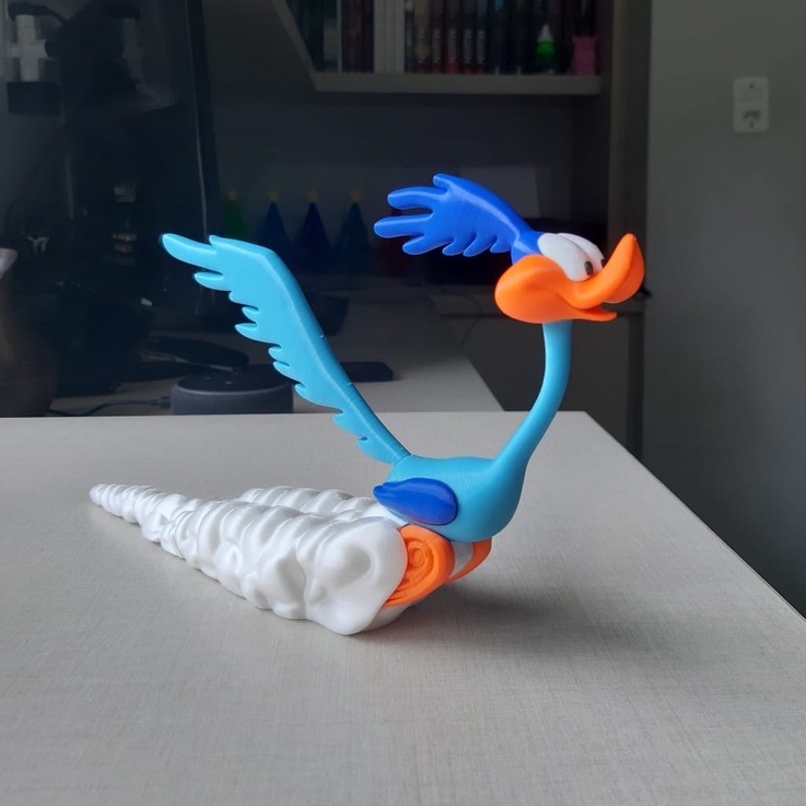 Papa-Léguas - Impressão 3D | Shopee Brasil