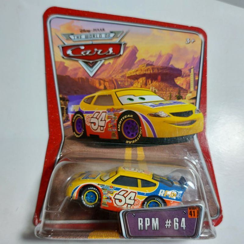 RPM #64 Disney Pixar The World of Cars Mattel 2006 - L4148 | Shopee Brasil