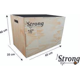 Jump Box (35cm x 40cm x 45cm)(caixote de Salto 16") | Shopee Brasil