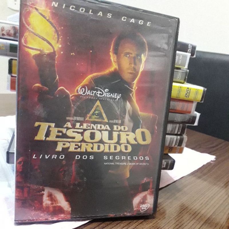 Dvd A Lenda do Tesouro Perdido | Shopee Brasil