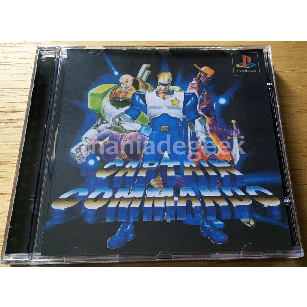 Jogo Captain Commando para play 1 psone | Shopee Brasil