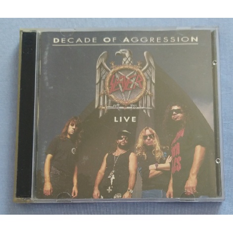CD SLAYER LIVE DECADE OF AGGRESSION ( IMPORTADO ) ( DUPLO ) | Shopee Brasil