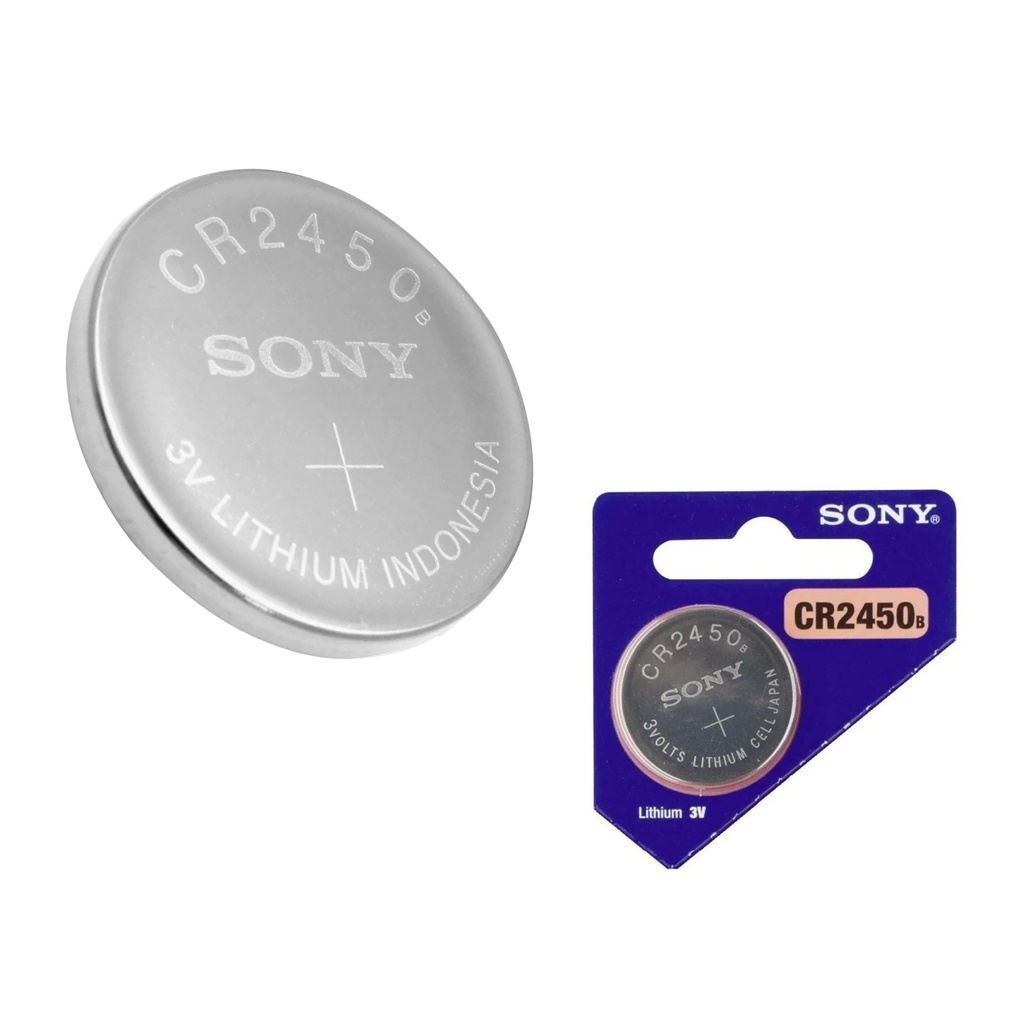 Bateria Original Sony Cr2450 3v Lithium | 1 Unidade Genuína | Shopee Brasil