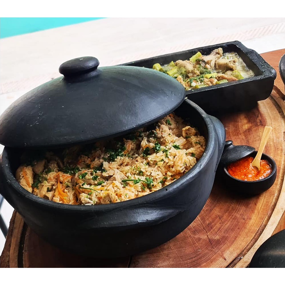 Panela de Barro | Panela Capixaba Artesanal Original 5 Litros + 2 ...