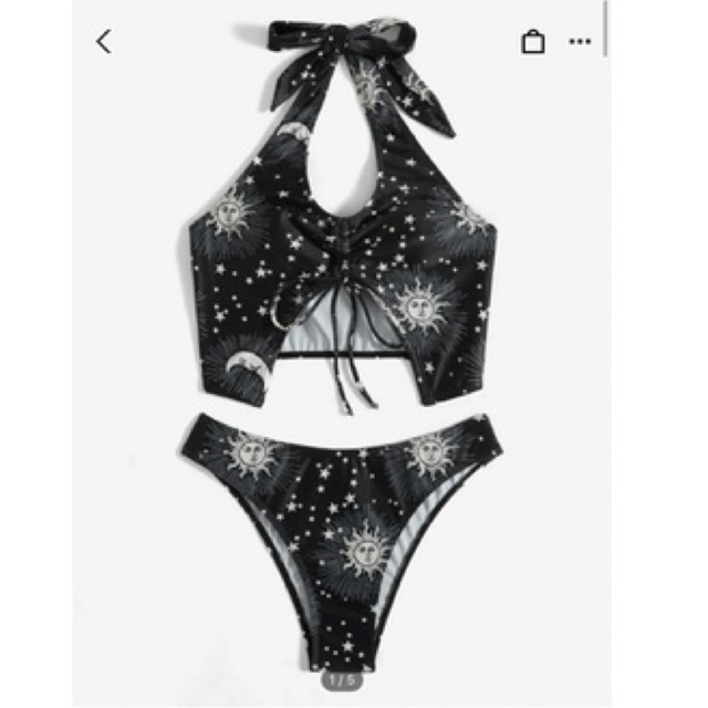 biquini conjunto lua estelar mistico | Shopee Brasil