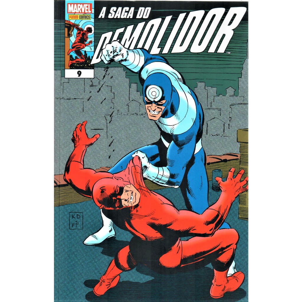 A Saga Do Demolidor Vol. 9 (11/2022) Panini Capa Cartão | Shopee Brasil