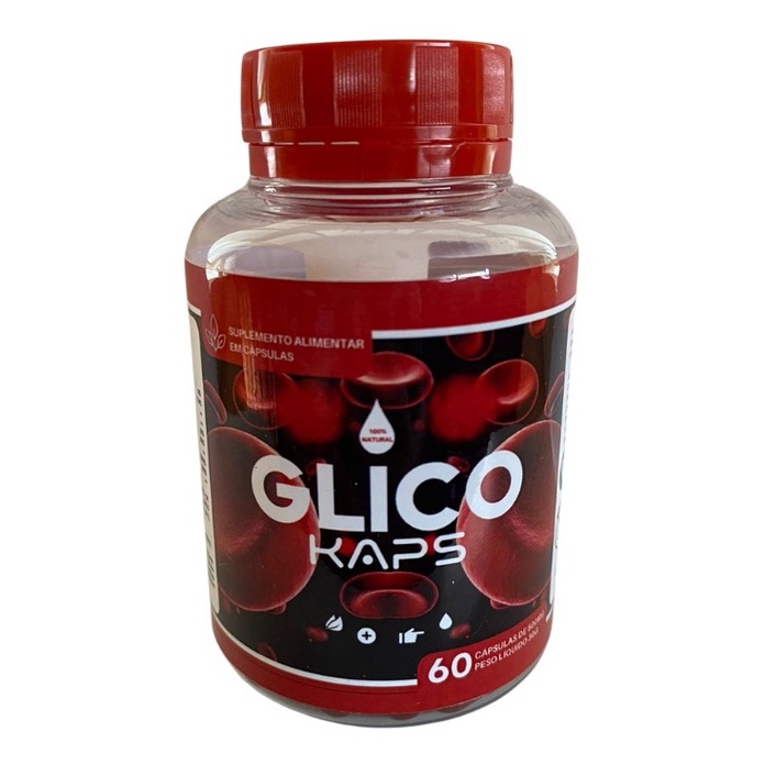 Glico Kaps Original 60 Cápsulas Reduz Glicose 3 unidade tratamento ...