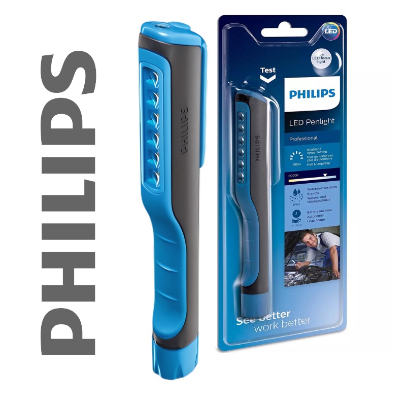 Lanterna Philips Profissional Led Mecanica Penlight Lpl19b1 - Escorrega ...