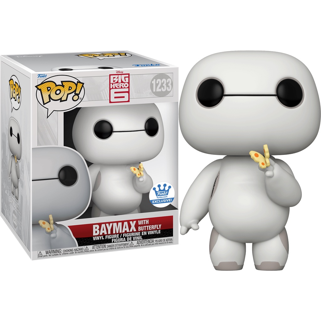 Funko Pop Baymax With Butterfly 1233 Funko Shop | Shopee Brasil
