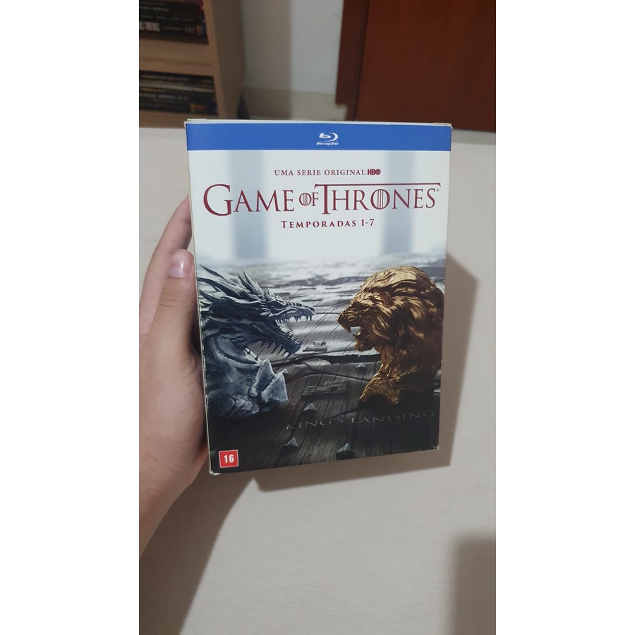 Coleção Blu Ray Game Of Thrones 1ª A 7ª Temporadas Shopee Brasil