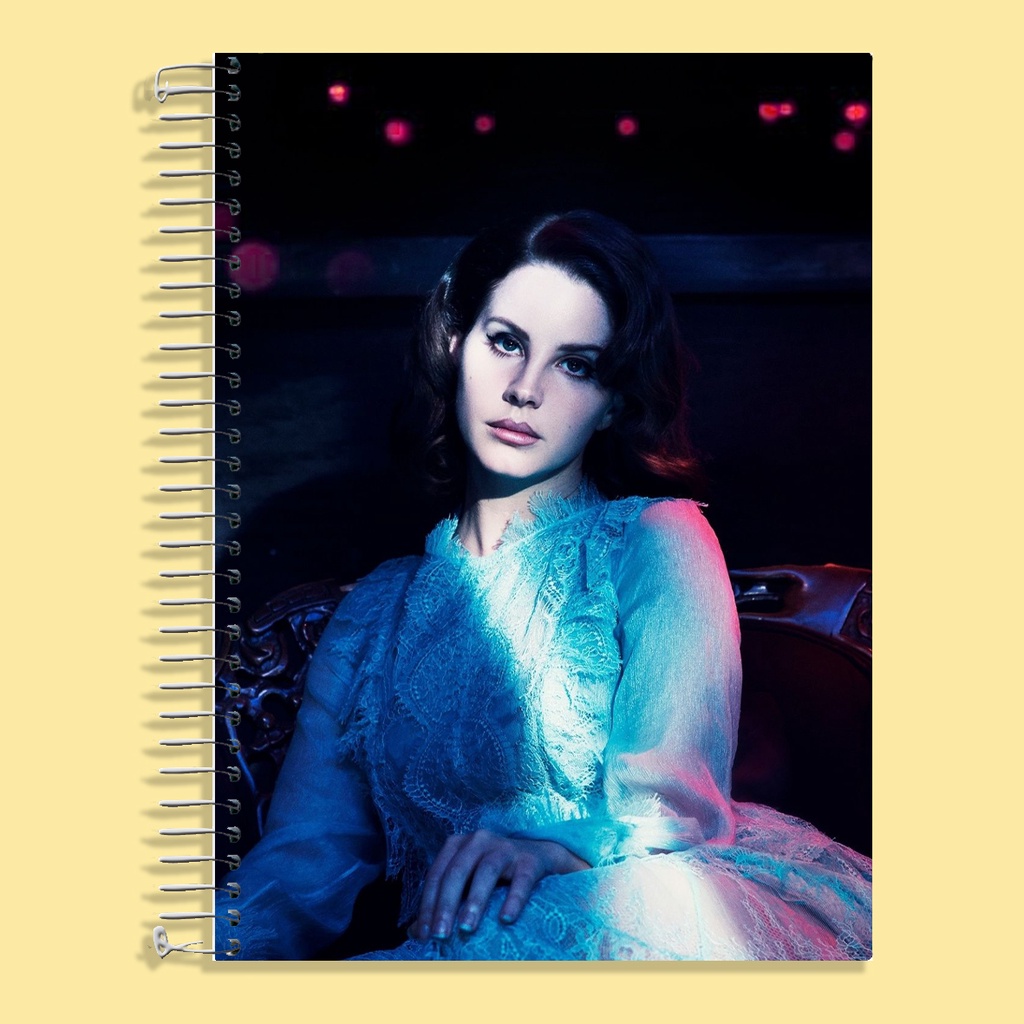 CADERNO LANA DEL REY PERSONALIZADO - 1, 10 e 20 matérias | Shopee Brasil