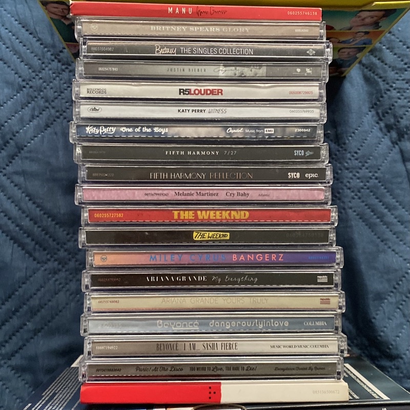 cds rihanna justin bieber ariana grande panic at the disco the weeknd ...