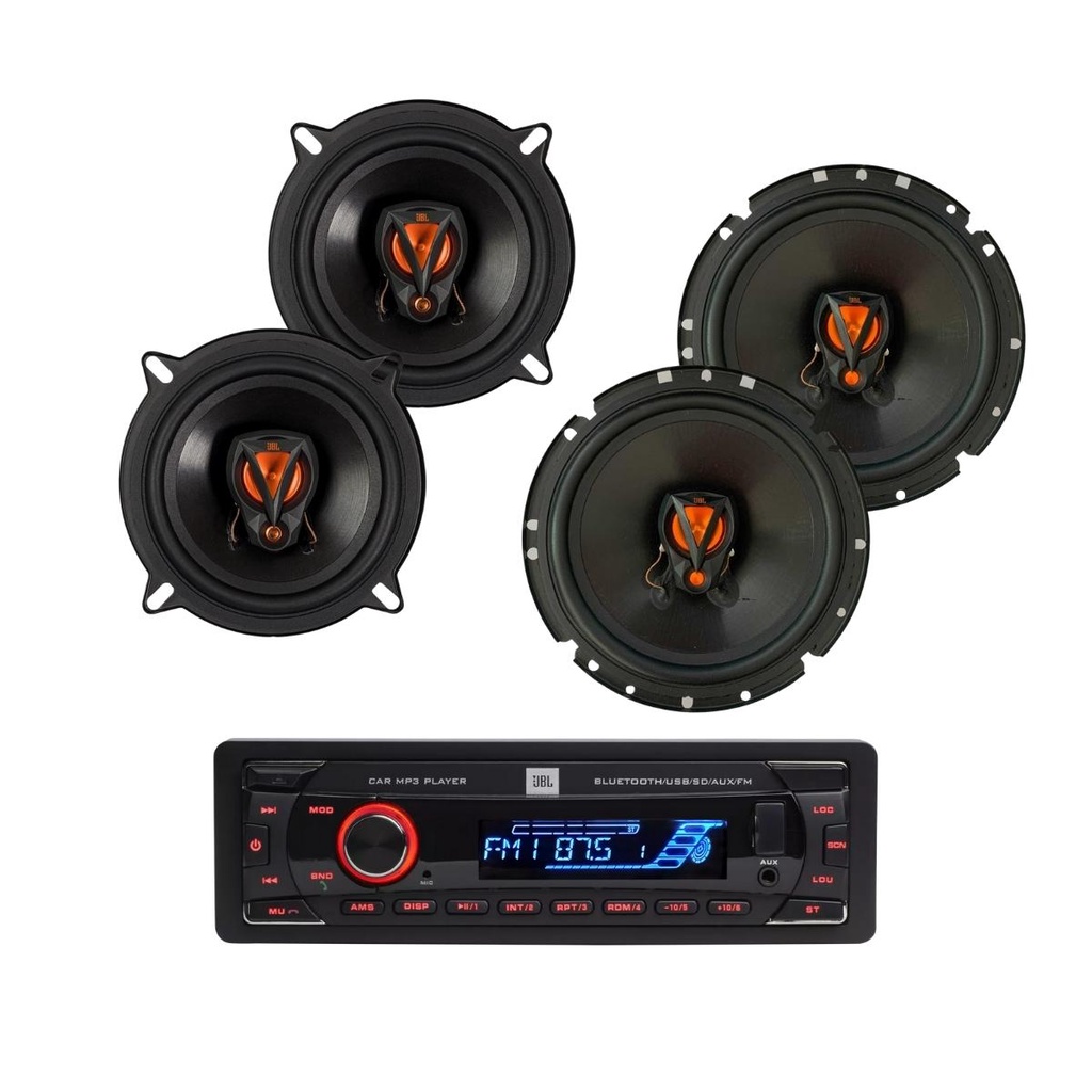 Kit 4 Alto Falantes 5 e 6 Pol Jbl E Som Automotivo Jbl Celebrity 100 BT ...