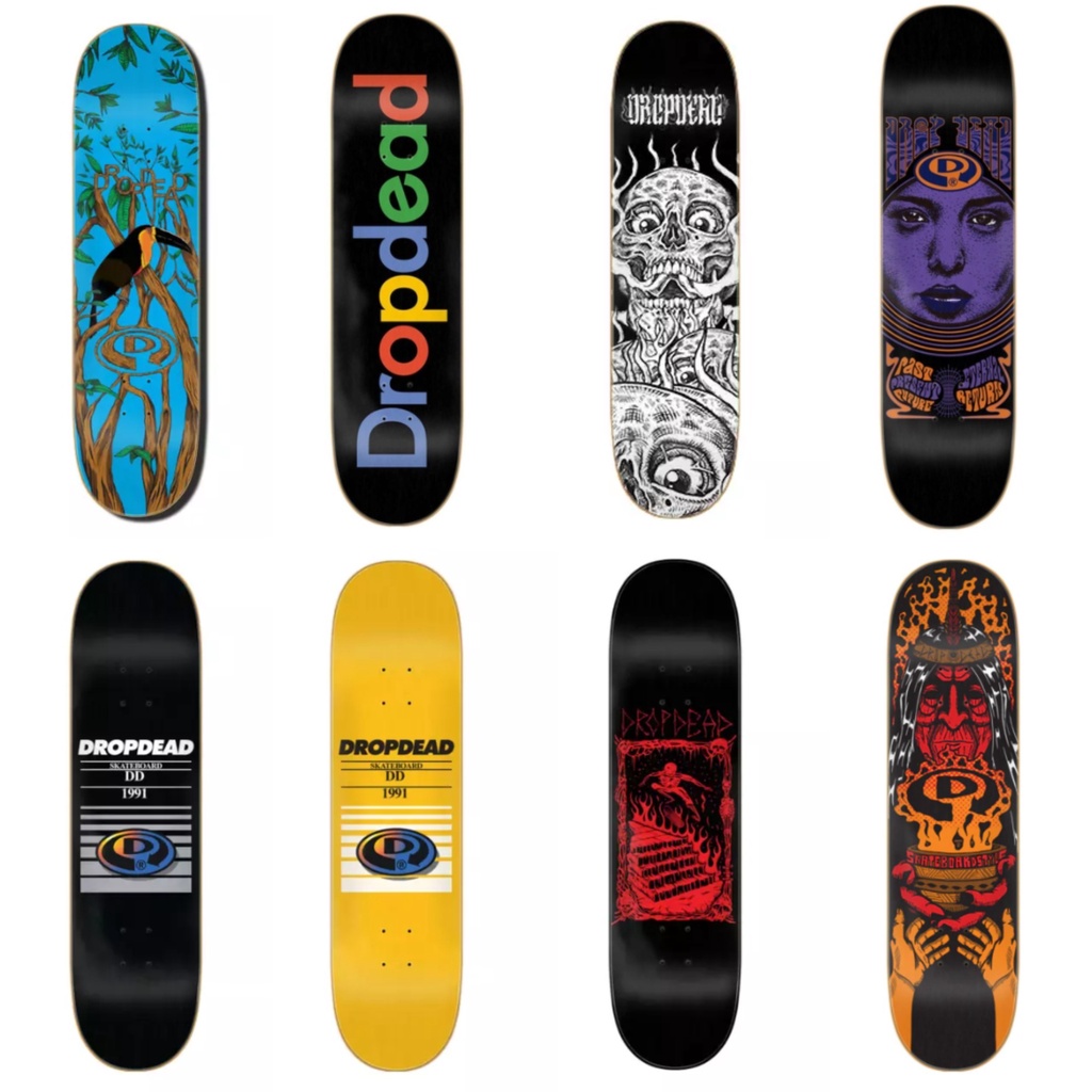 Shape Marfim Drop Dead Shape de Skate | Shopee Brasil