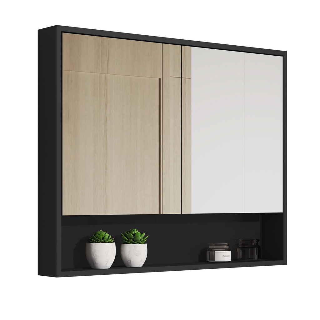 Espelheira Para Banheiro Eros com Porta com Espelho | Shopee Brasil