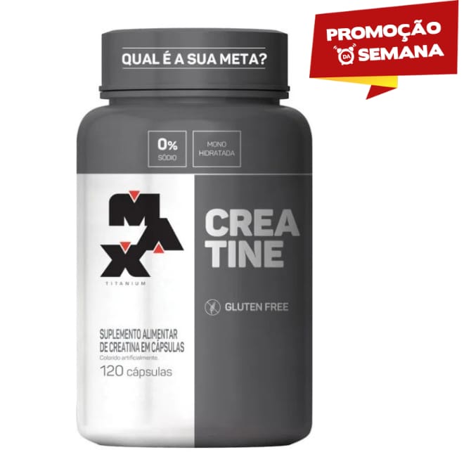 Creatina Max Titanium Pura Monohidratada | Shopee Brasil