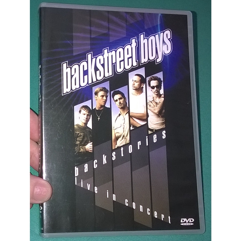 DVD Backstreet Boys - Backstories Live in Concert | Shopee Brasil