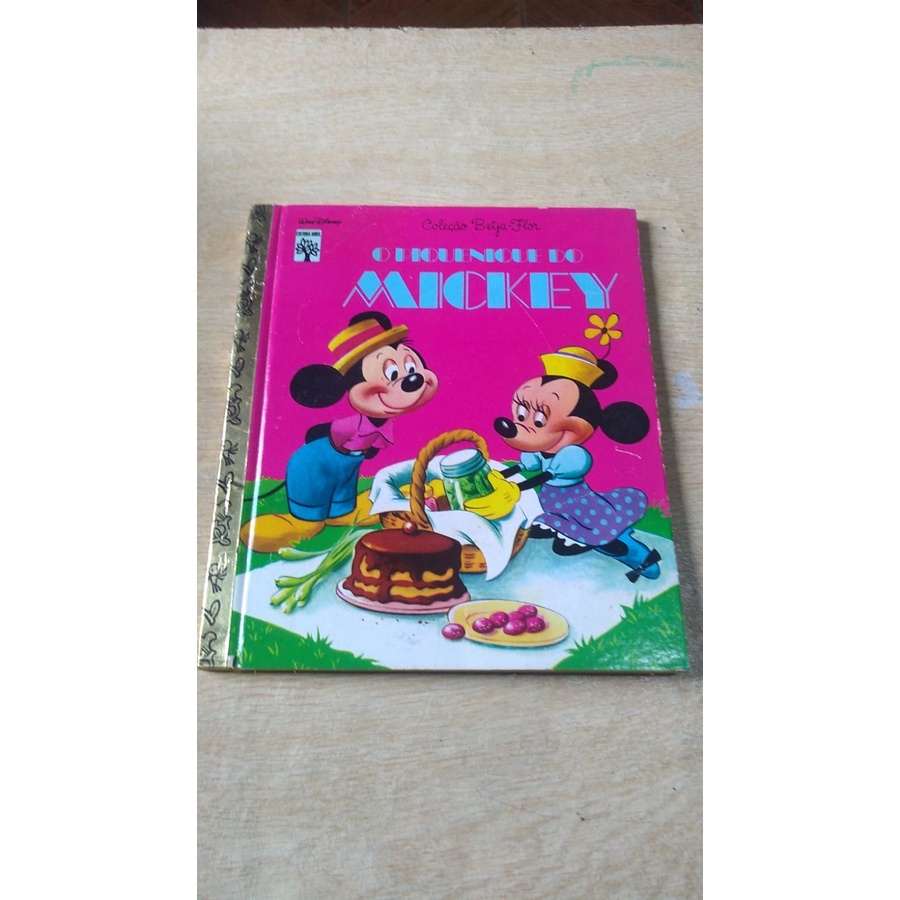 O piquenique do Mickey - Jane Werner - Coleção Beija-Flor | Shopee Brasil