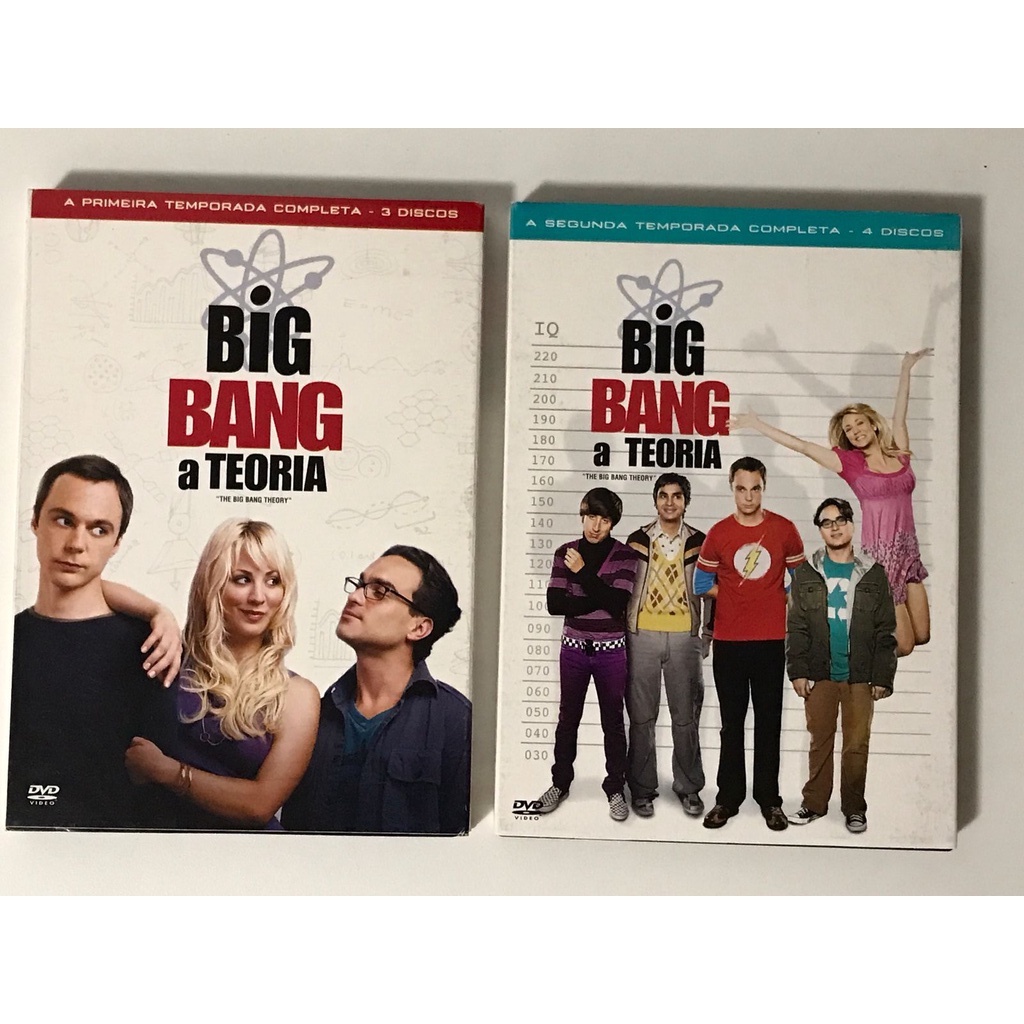 dvd the big bang theory temporadas 1 e 2 | Shopee Brasil