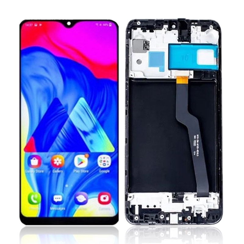 Tela Samsung A10 com aro SM-A105M/DS (com película) LCD | Shopee Brasil