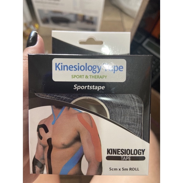 Fita Knesio Tape Bandagem Adesiva Funcional alivia a Dor Lesão Atleta | Shopee Brasil