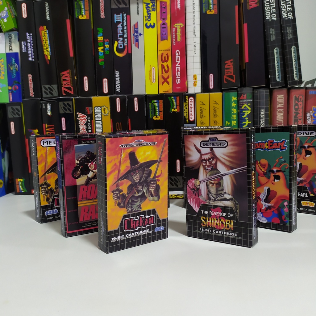 Mini Box Para Jogos do Mega Drive | Shopee Brasil