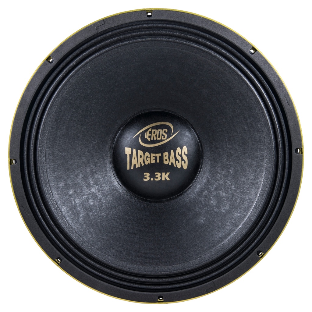Alto Falante Subwoofer Eros Target Bass 3.3K 18 Polegadas 1650W RMS 4 Ohms | Shopee Brasil