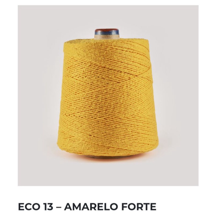 Barbante Soberano Eco Brasil 1 Kg / Fio 8 Amarelo Forte | Shopee Brasil