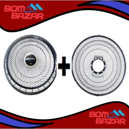 Grade Dianteira + Traseira Ventilador Vt-40 Vps-40 Vtx-40 40cm Mondial preto | Shopee Brasil