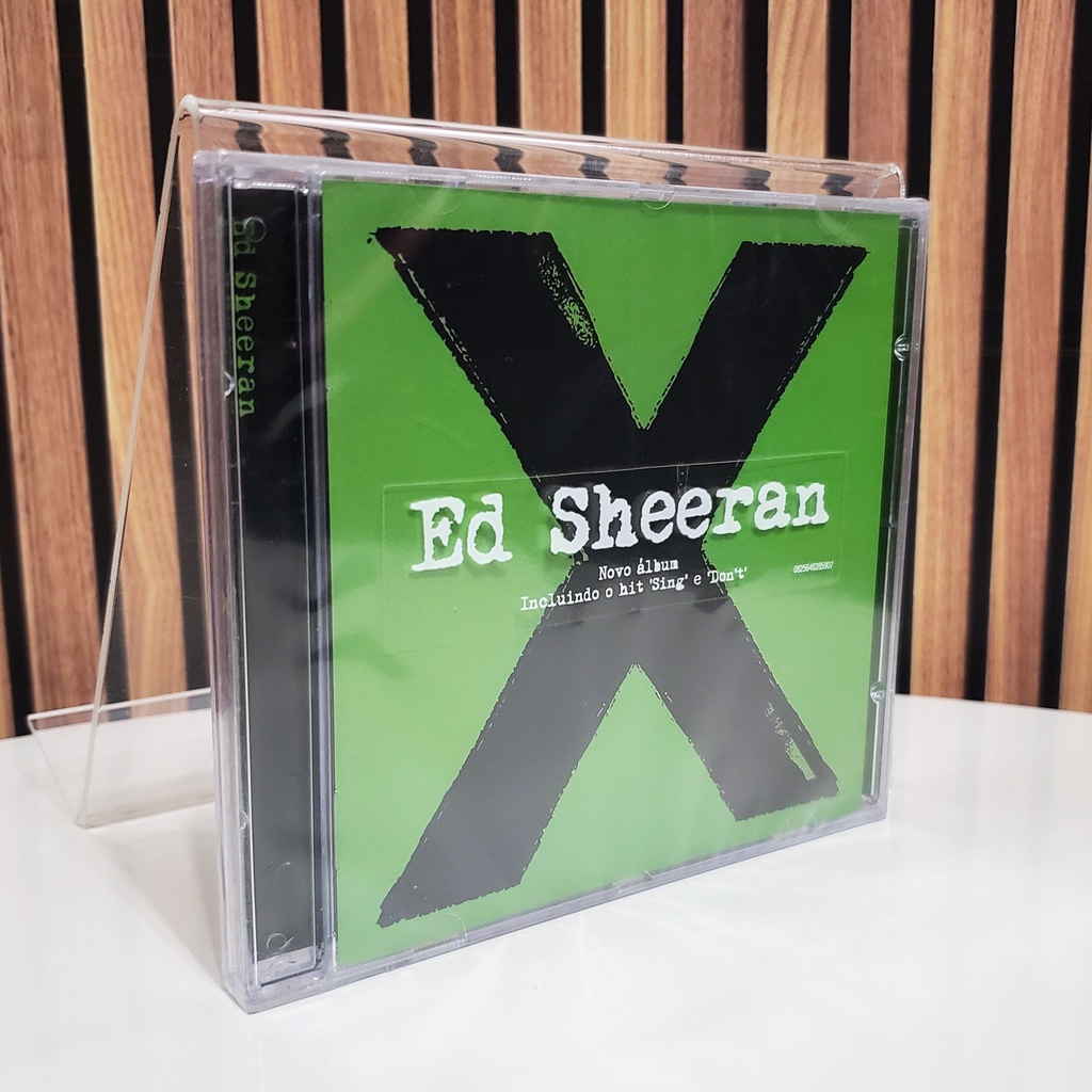 Cd Ed Sheeran X Original Lacrado Shopee Brasil