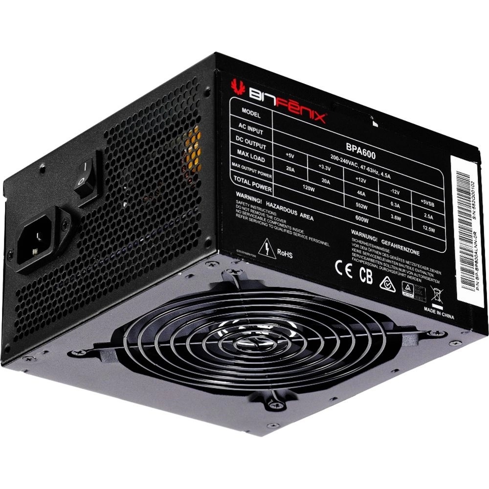 Fonte para pc gamer 600w real certificada 80plus com NF | Shopee Brasil