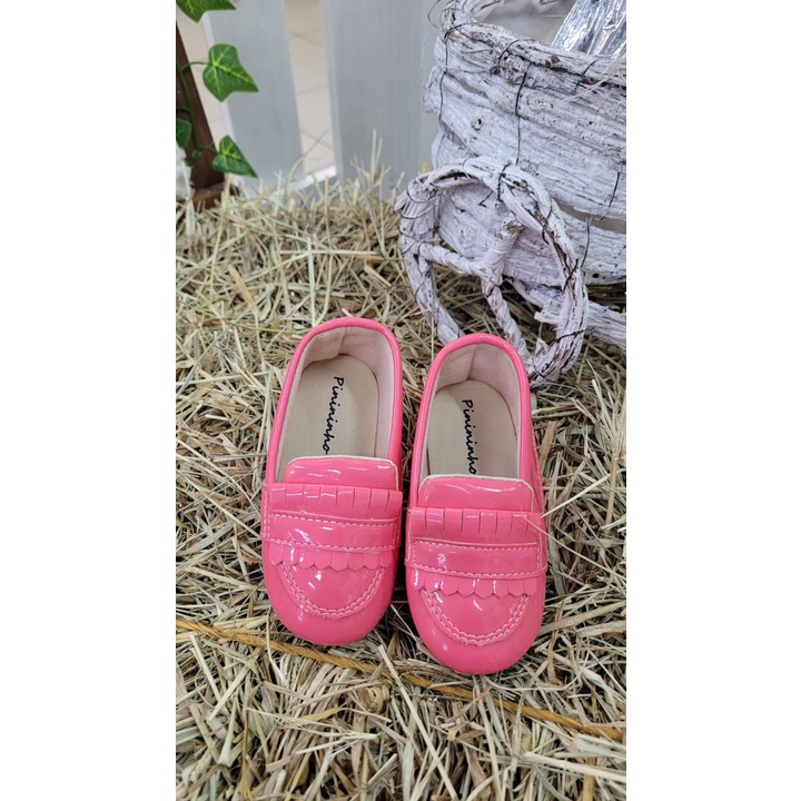 Mocassin Baby Infantil Goiaba de criança para Menina-Toke Leve | Shopee ...