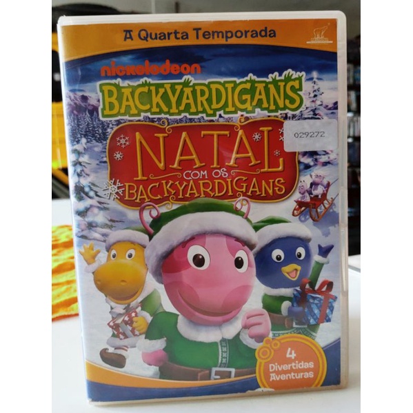 DVD Natal com os Backyardigans - Quarta Temporada (Original) | Shopee ...