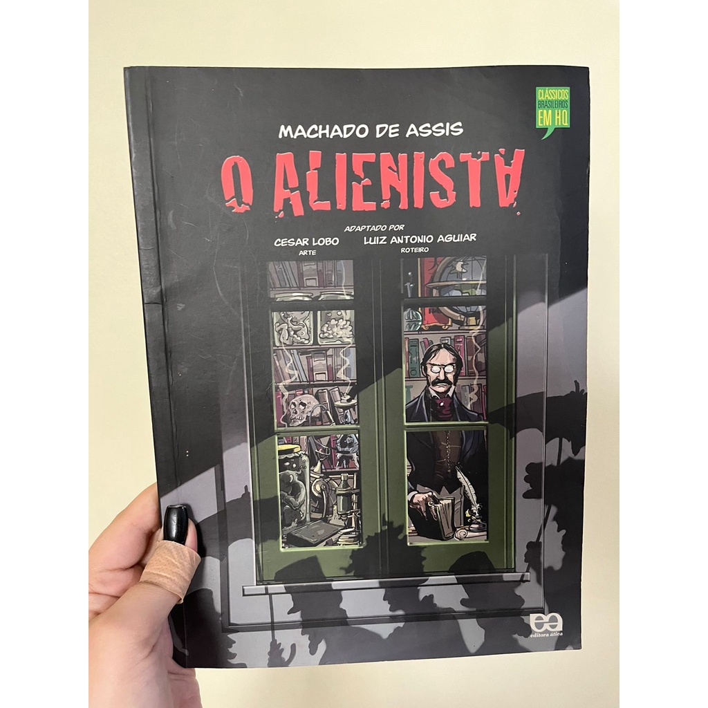 Livro O Alienista (Versão em quadrinhos) | Shopee Brasil