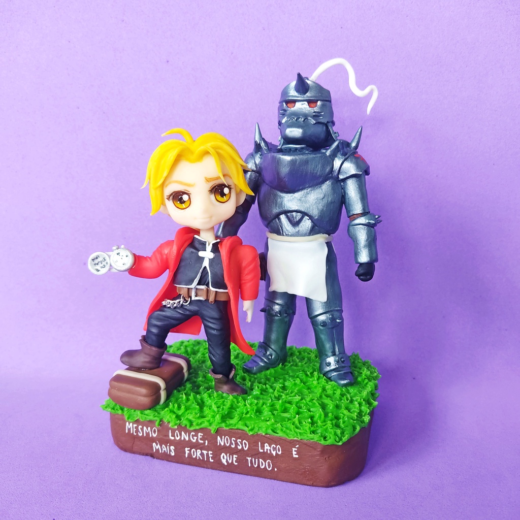 Colecionável Chibi G - Edward e Alphonse - Fullmetal Alchemist | Shopee ...
