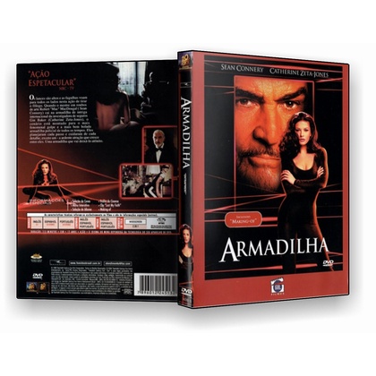 Dvd - Armadilha - 1999 - NOVO LACRADO - Sean Connery / Catherine Zeta-Jones | Shopee Brasil