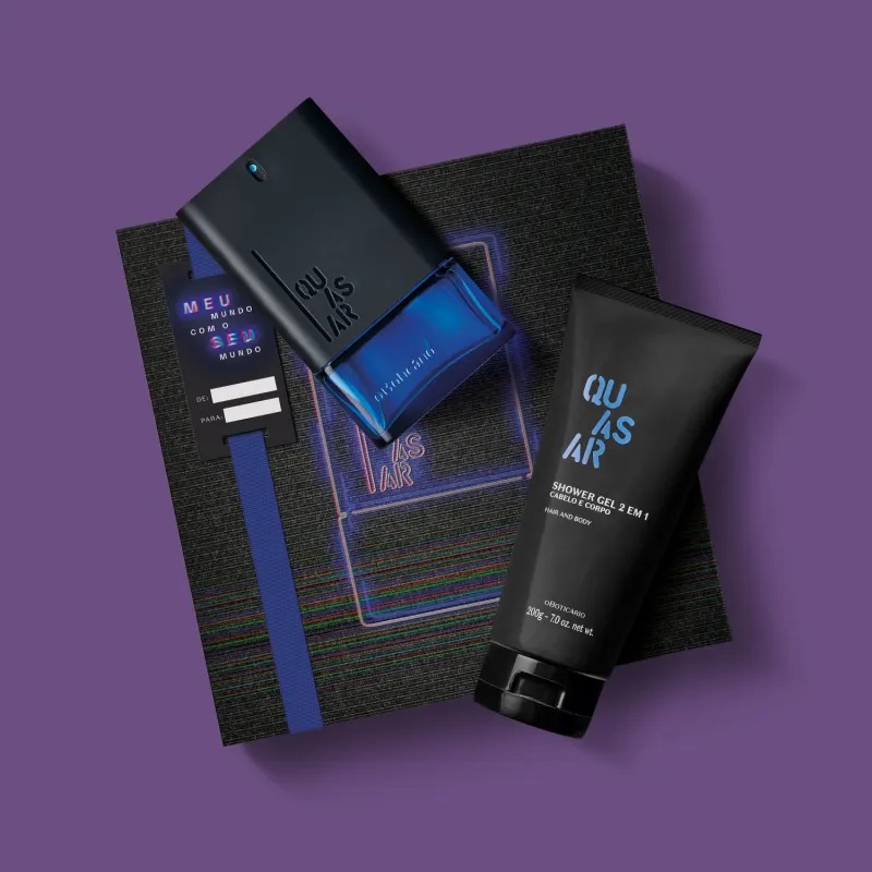 Kit Presente Quasar (2 itens) | Shopee Brasil