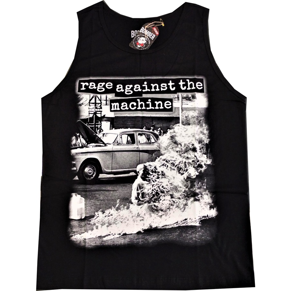 Camiseta Regata - Rage Against The Machine | Shopee Brasil