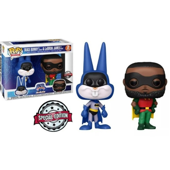Bugs Bunny As Batman & Lebron James As Robin 02 Funko Pop Original Pack ...