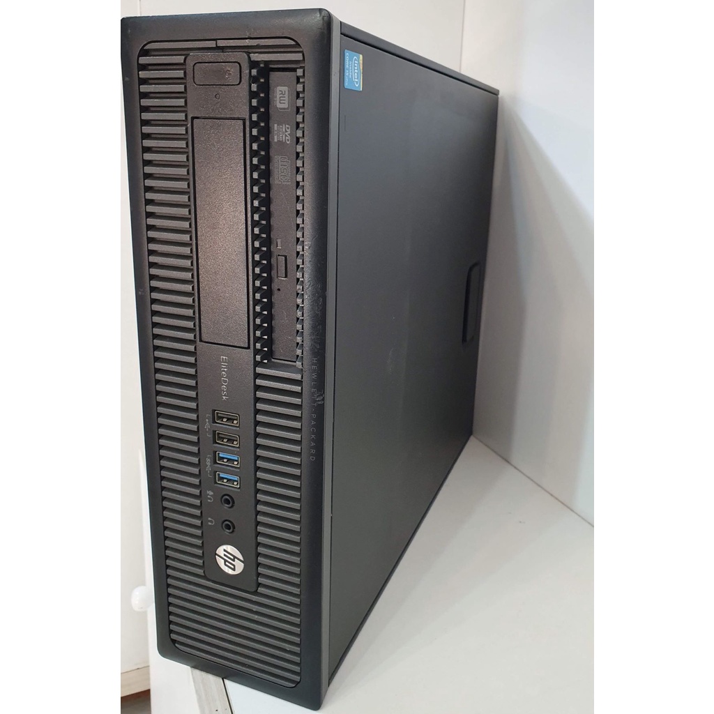 Computador Hp Pc Cpu 4gb Ssd 128gb E Hd 500gb I5 4ª Geração ELITE DESK ...