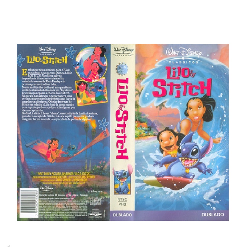 Vhs Lilo E Stitch | Shopee Brasil